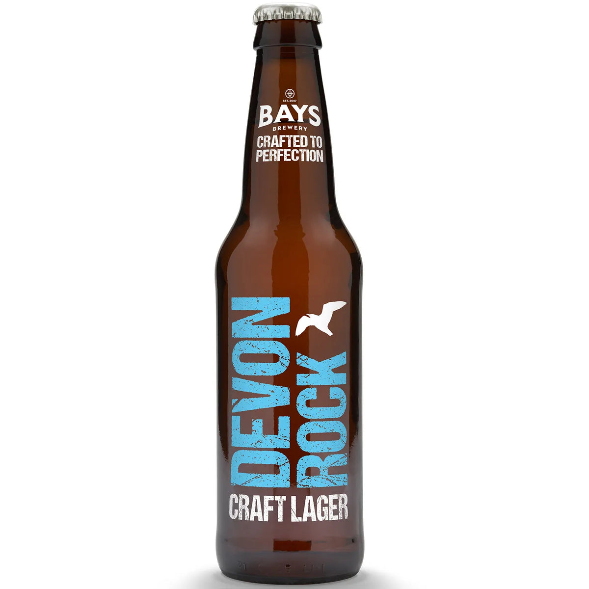 Devon Rock Craft Lager, Bays Brewery, Paignton, Devon | SW Wine Shop